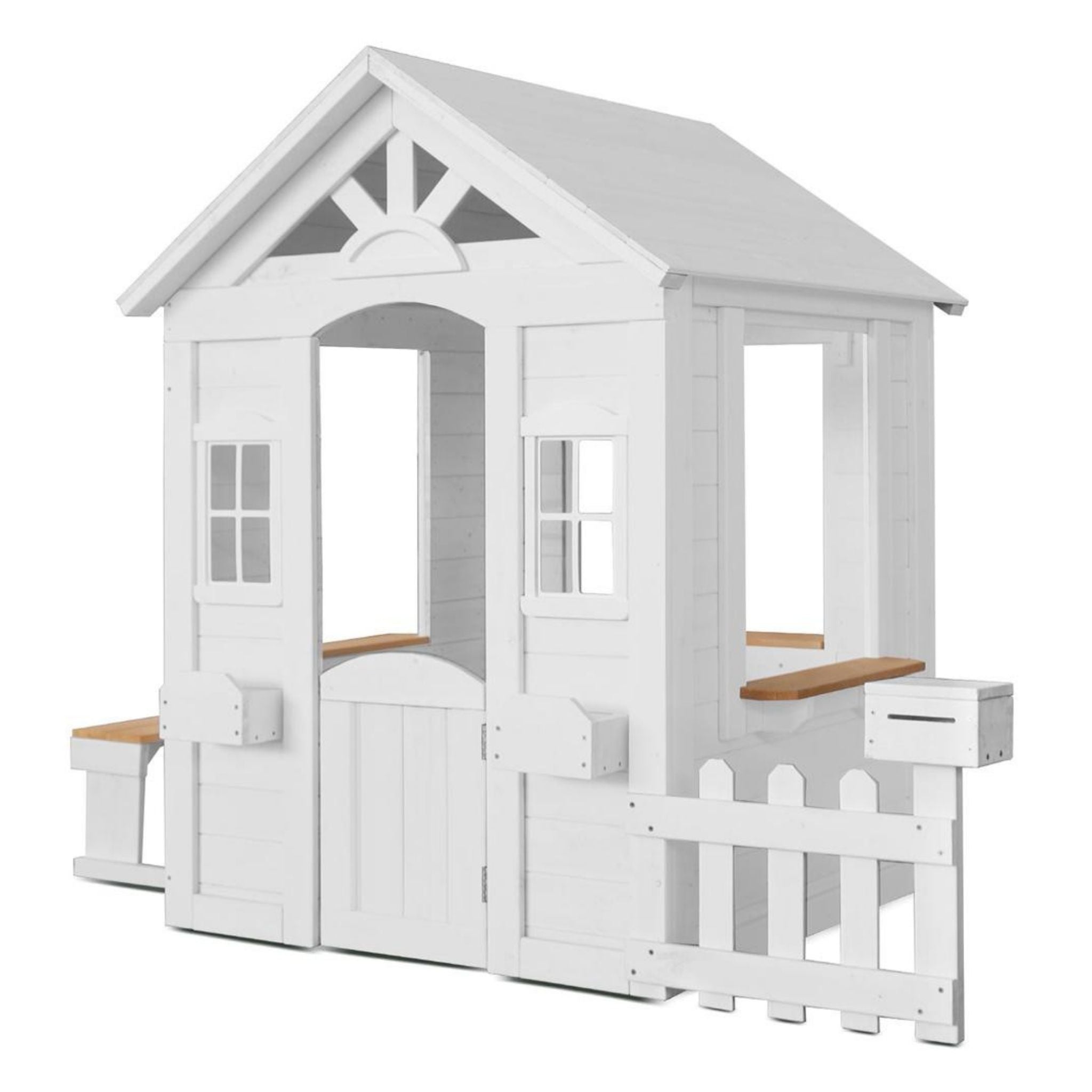 Clare's Cubby Playhouse White – Forest & Frolic